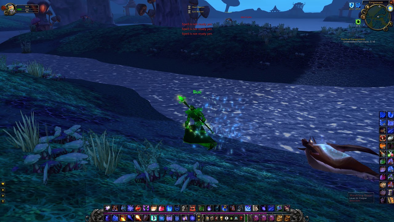 Plants of Zangarmarsh, WoW TBC Quest - YouTube