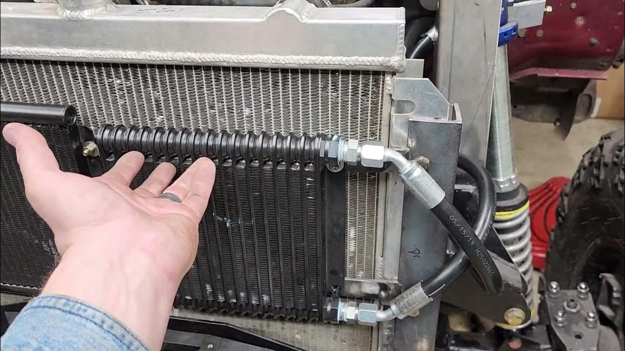Fluid or Oil Cooler Plumbing How-To - YouTube
