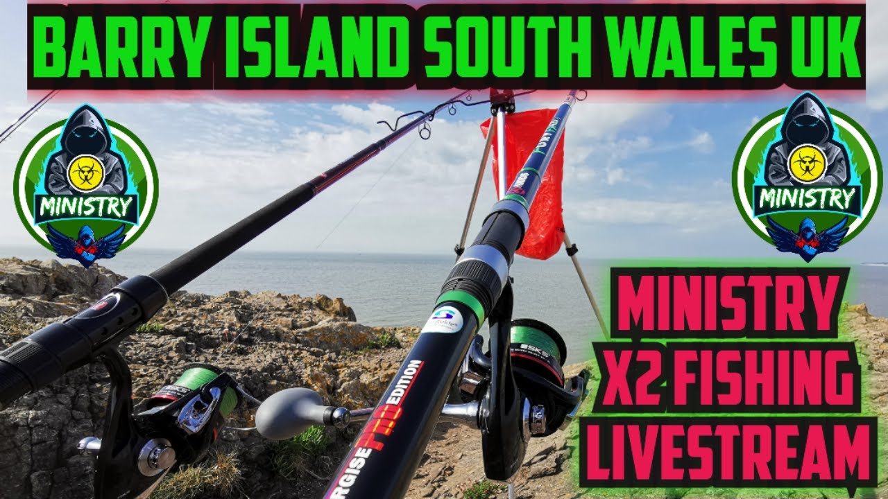 #LIVE #FISHING BARRY ISLAND UK LOW WATER TO HIGH - YouTube