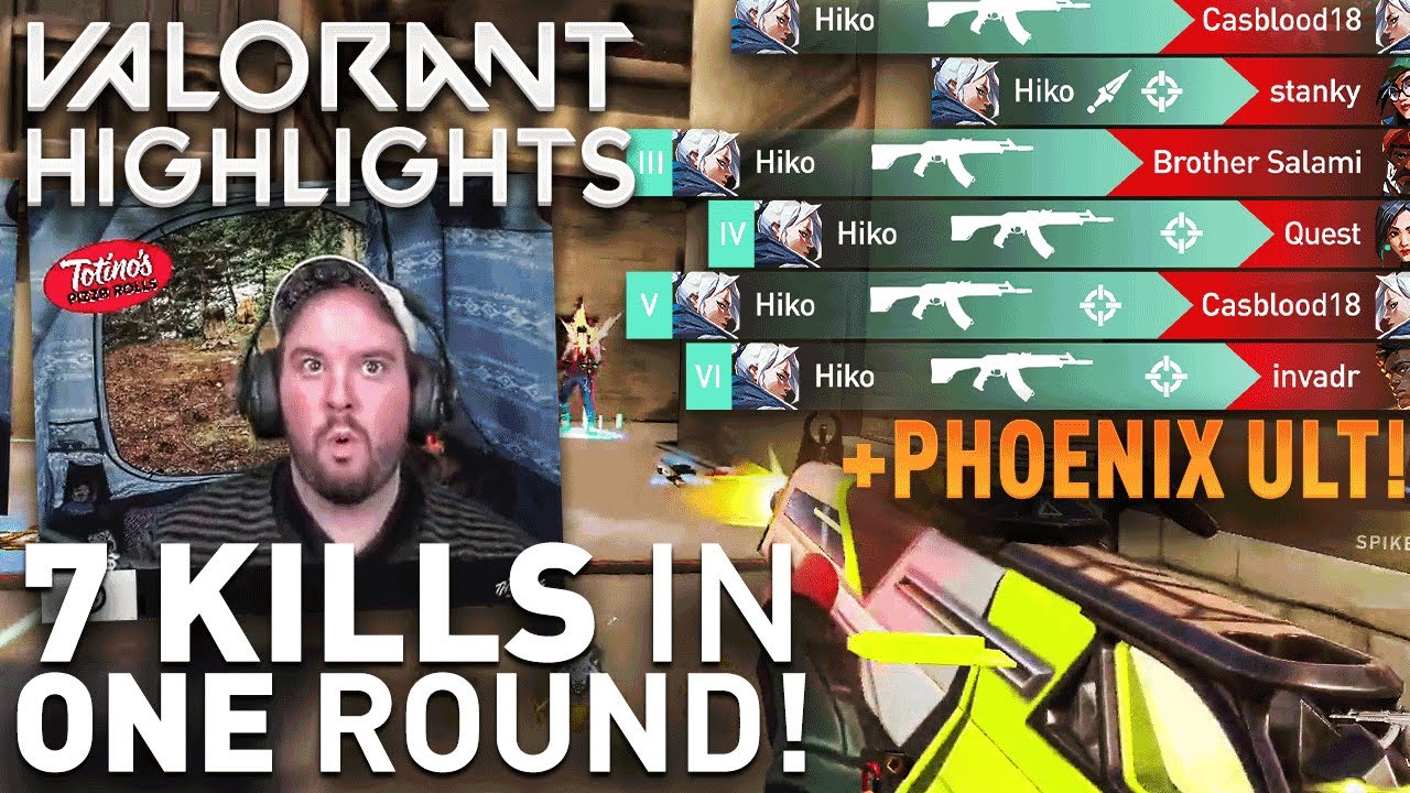 THE GREATEST 7K YOU'LL EVER WITNESS!!!! | 100 Thieves Hiko VALORANT ...