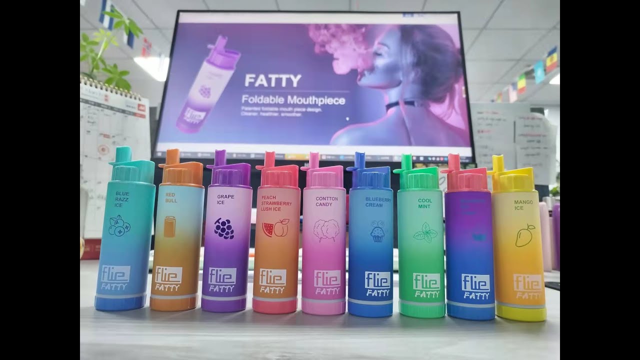 NEW FLIE FATTY 8000 puffs!! Disposable Vapes with Foldable mouthpiece ...
