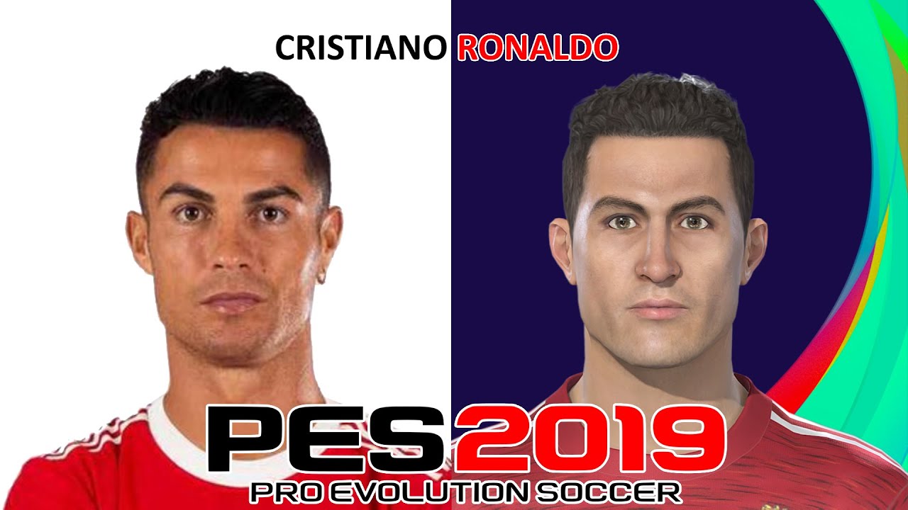 CRISTIANO RONALDO | PES 2019/2020/2021 | FACE BUILD & STATS - YouTube