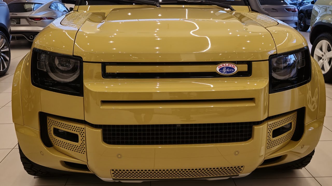 Exploring the 2024 Land Rover Defender 'UNDEFEATED 110' at Galpin ...