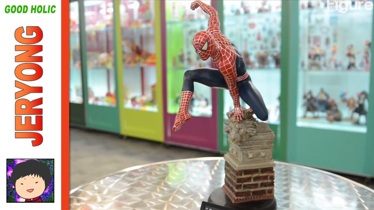 [ENG] SIDESHOW - SPIDER-MAN3 STATUE - YouTube