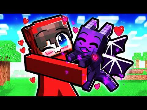 We Adopted a BABY DRAGON in Minecraft!
