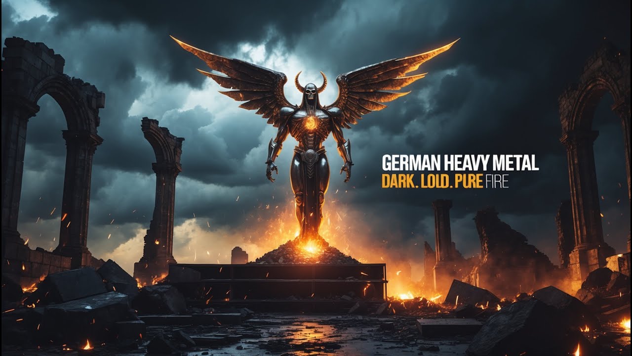 German Heavy Metal Power Dark Metal Playlist with German Lyrics - YouTube