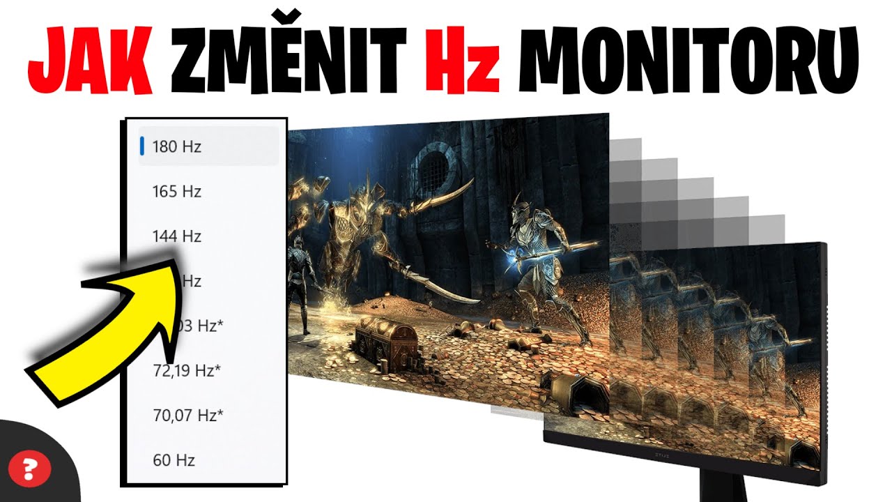 Jak změnit Hz monitoru ve Windows | Návod | Windows 11 - YouTube