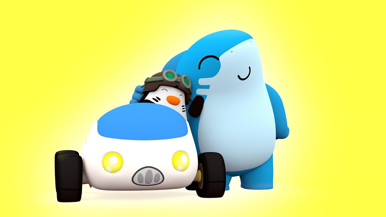 SHARK ACADEMY 🦈 Los Sharks Compiten Con Sus Coches 🚗 EPISODIOS 📕 ...