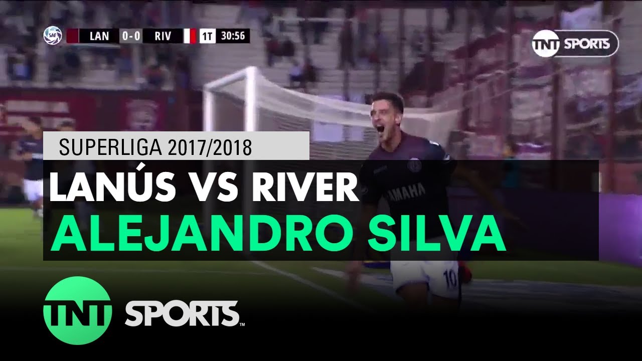 Alejandro Silva (1-0) Lanús vs River | Fecha 15 - Superliga Argentina ...