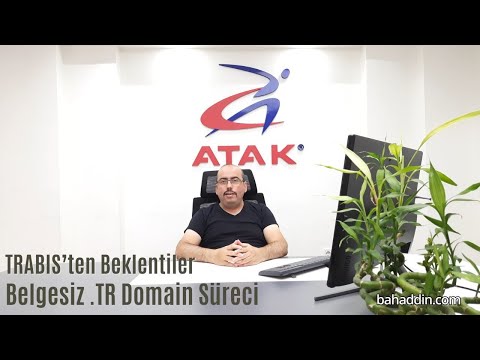 .TR Domain Süreci ve TRABIS -  Bahaddin Yazıcı