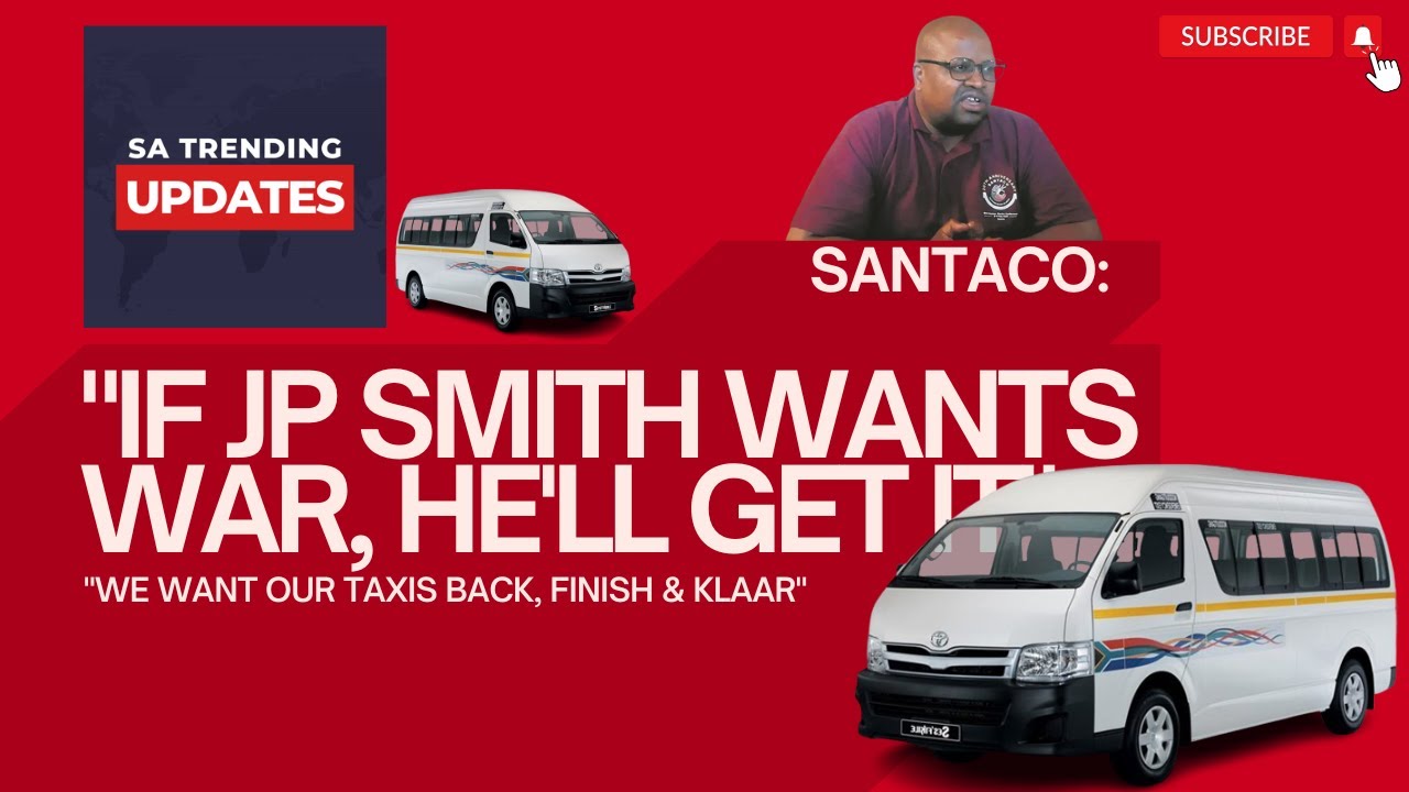 SANTACO still won't budge | "We are taking legal action" - YouTube