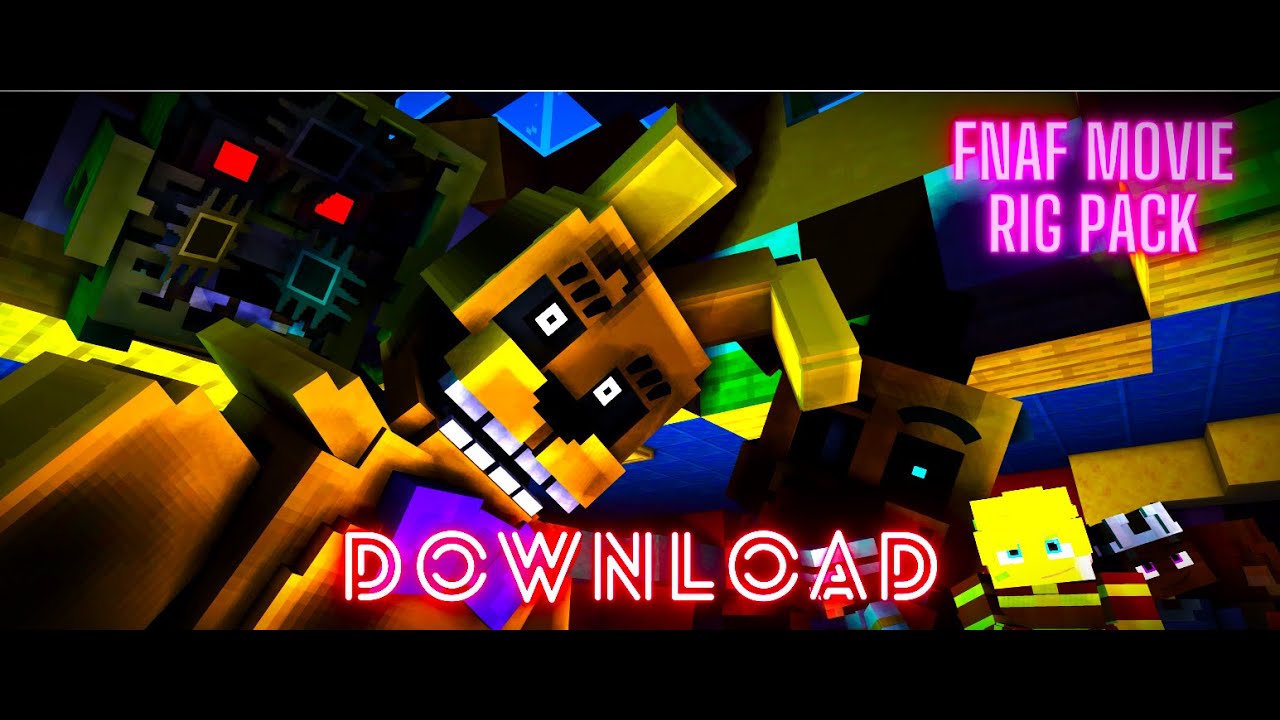 Fnaf Movie |M-I RIG Pack| Model showcase (DOWNLOAD) - YouTube