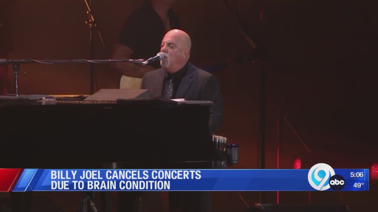 Billy Joel cancels tour dates due to a brain condition; this includes ...