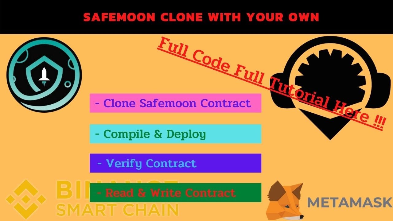 🔴Safemoon clone full tutorial - YouTube