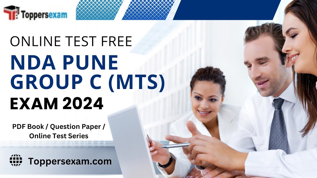 NDA PUNE GROUP C (MTS) Online Test Series 2024, Question Paper ...