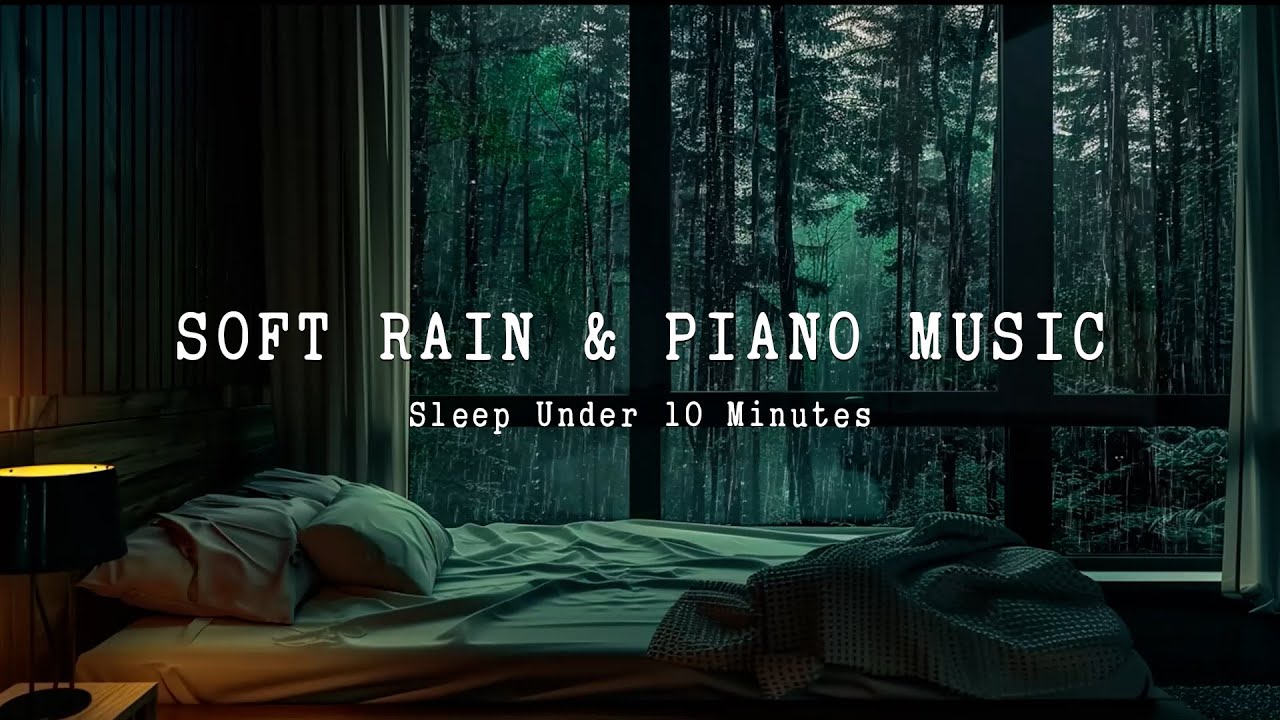 8 Hours - Relaxing Sleep Music - Soft Rain sleep - Deep Sleeping Music ...