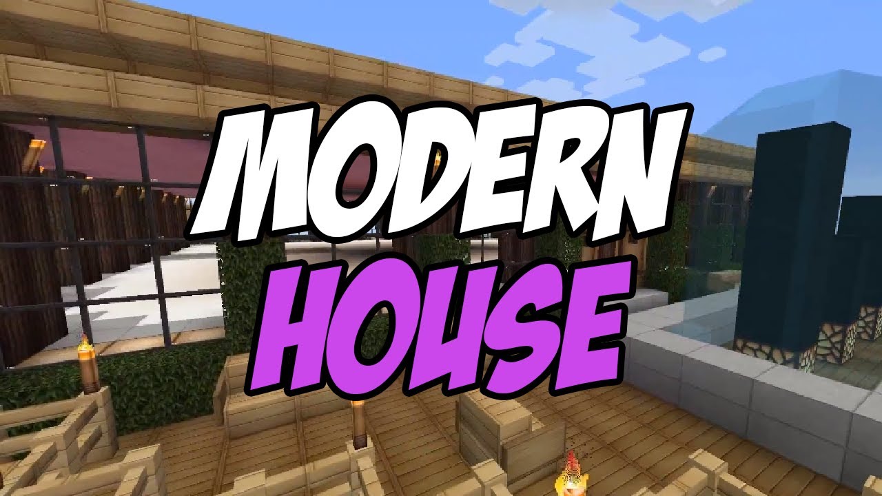 Minecraft: Timelapse - BuildCraft 3 - Modern House - YouTube