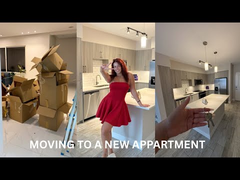 MOVING VLOG 📦: appartment tour, our first day, shopping and new furniture