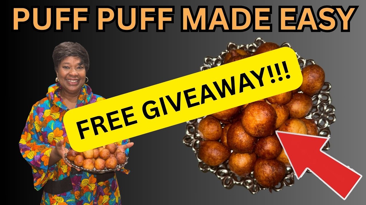 Perfect Puff Puff Every Time. Just Add Water! - YouTube