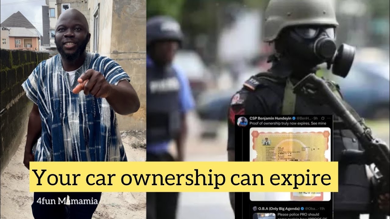Your vehicle ownership can now expire, police reveals - YouTube