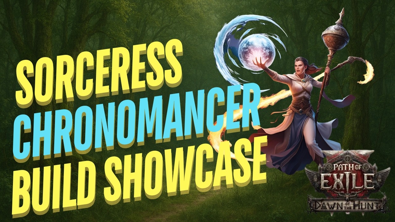 Build Showcase Chronomancer Fireball leveling PoE2 - Patch 0.2.0 - YouTube