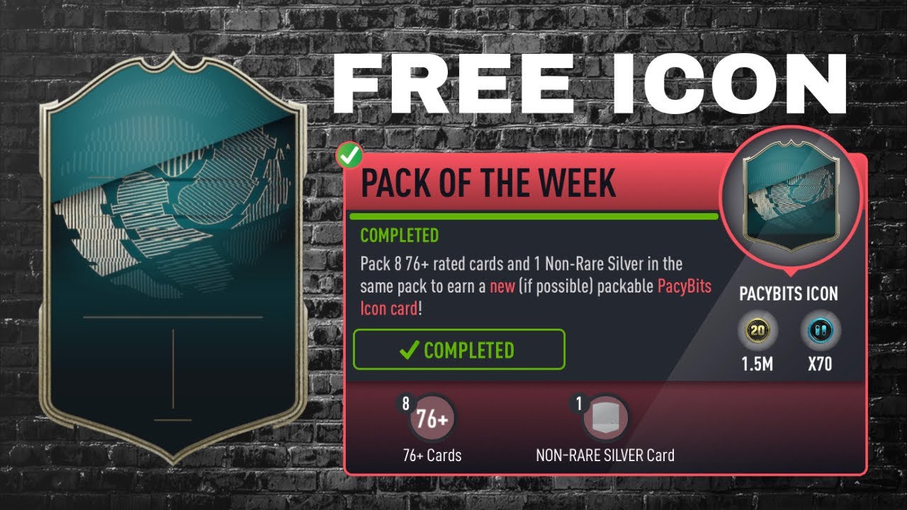 HOW TO GET A FREE PACYBITS ICON - PACK OF THE WEEK - WEEKLY OBJECTIVES ...