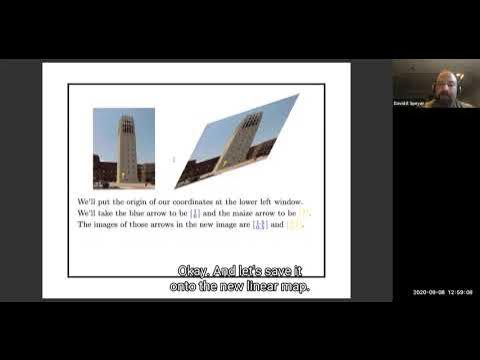 Lecture 2c: Geometry of linear maps - YouTube