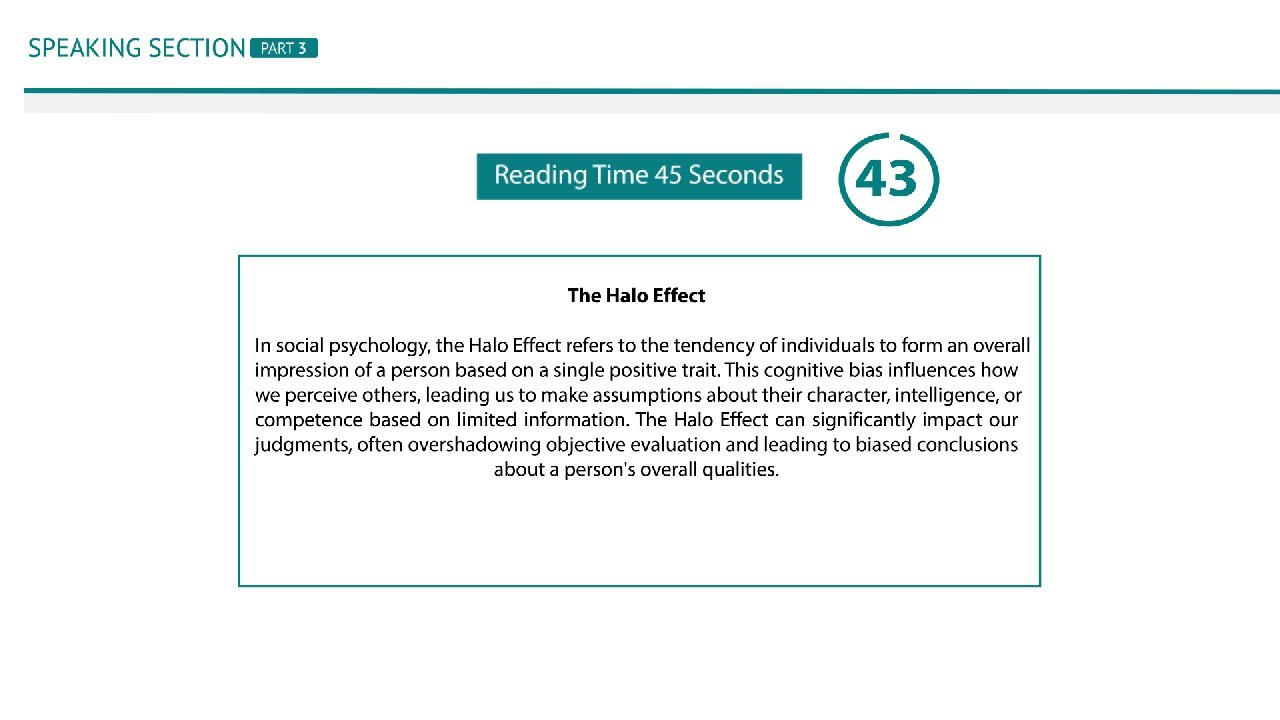 TOEFL SPEAKING SECTION PT3 Example 3 - YouTube