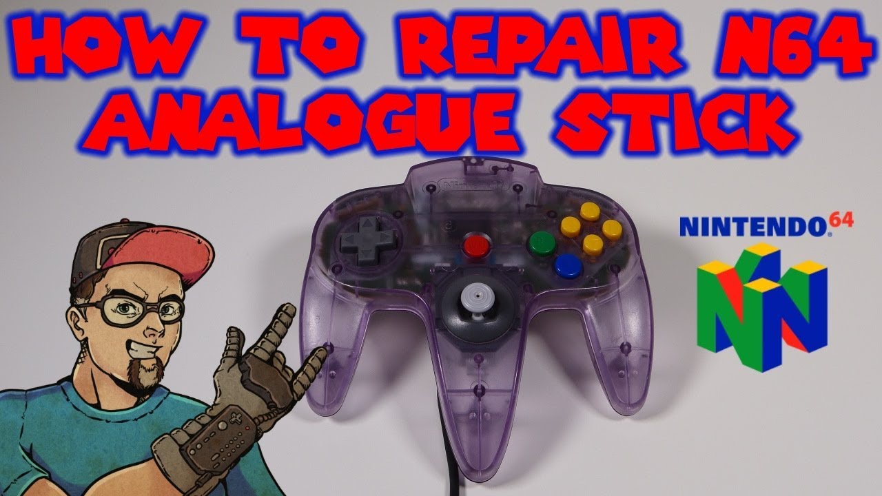How To Repair Nintendo 64 Analogue Stick - GameCube N64 Stick Mod ...