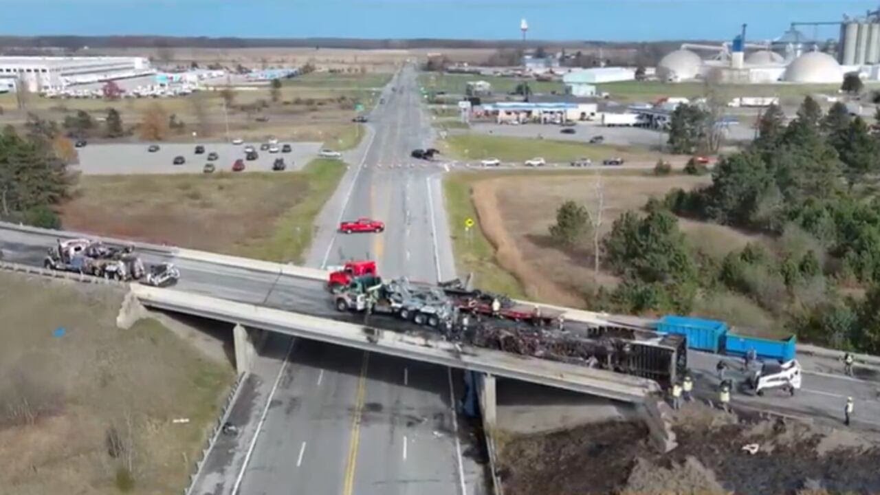 Official share updates on I-96 crash - YouTube
