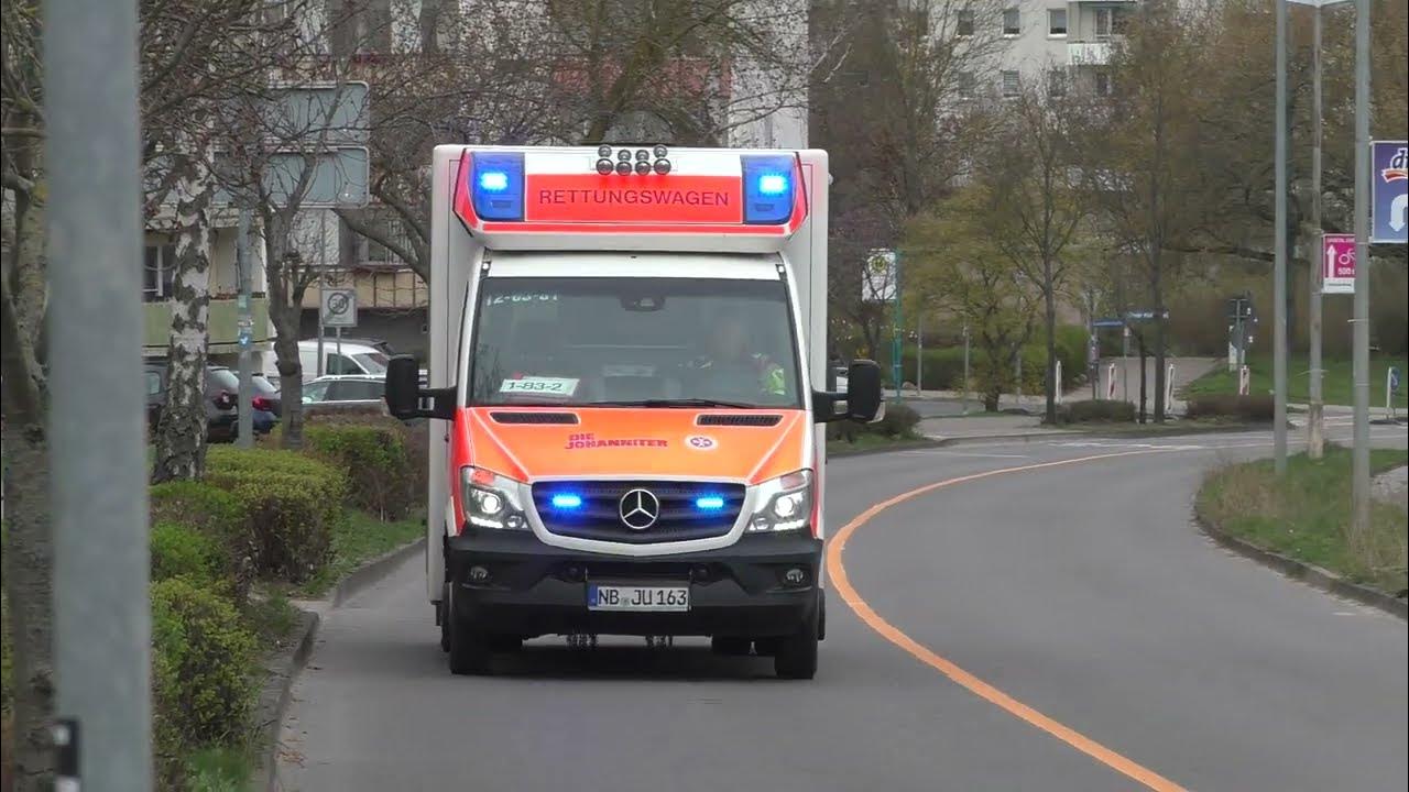 [Reserve!] RTW Johanniter Rettungswache Alt Käbelich als RTW 2 Berufsfeuerwehr Neubrandenburg ...
