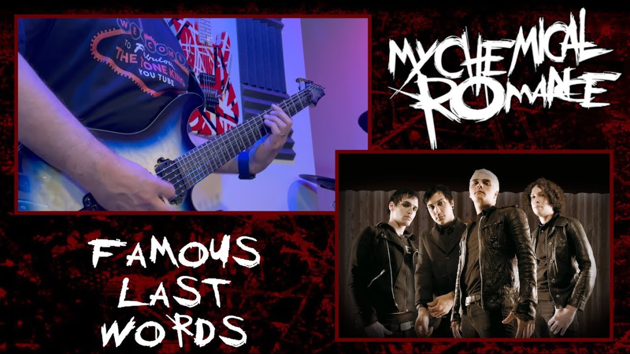 Episode 86 - My Chemical Romance "Famous Last Words" Guitar Cover - YouTube