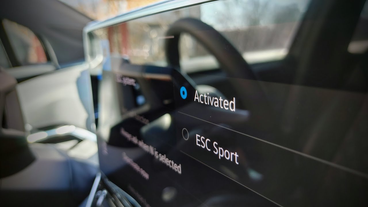 Volkswagen id ESP sport, ASR off - YouTube