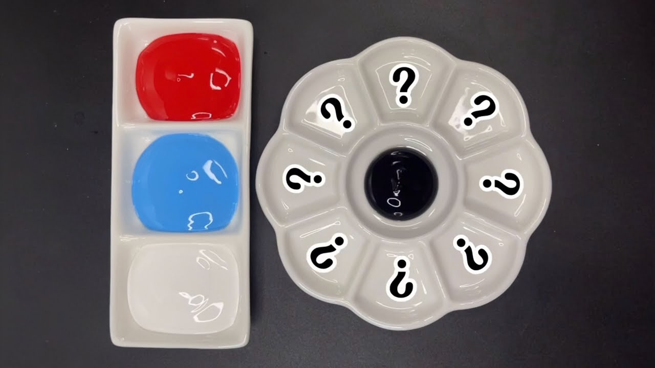 Satisfying sound and distinctive color mixing from - White - Blue - Red ...