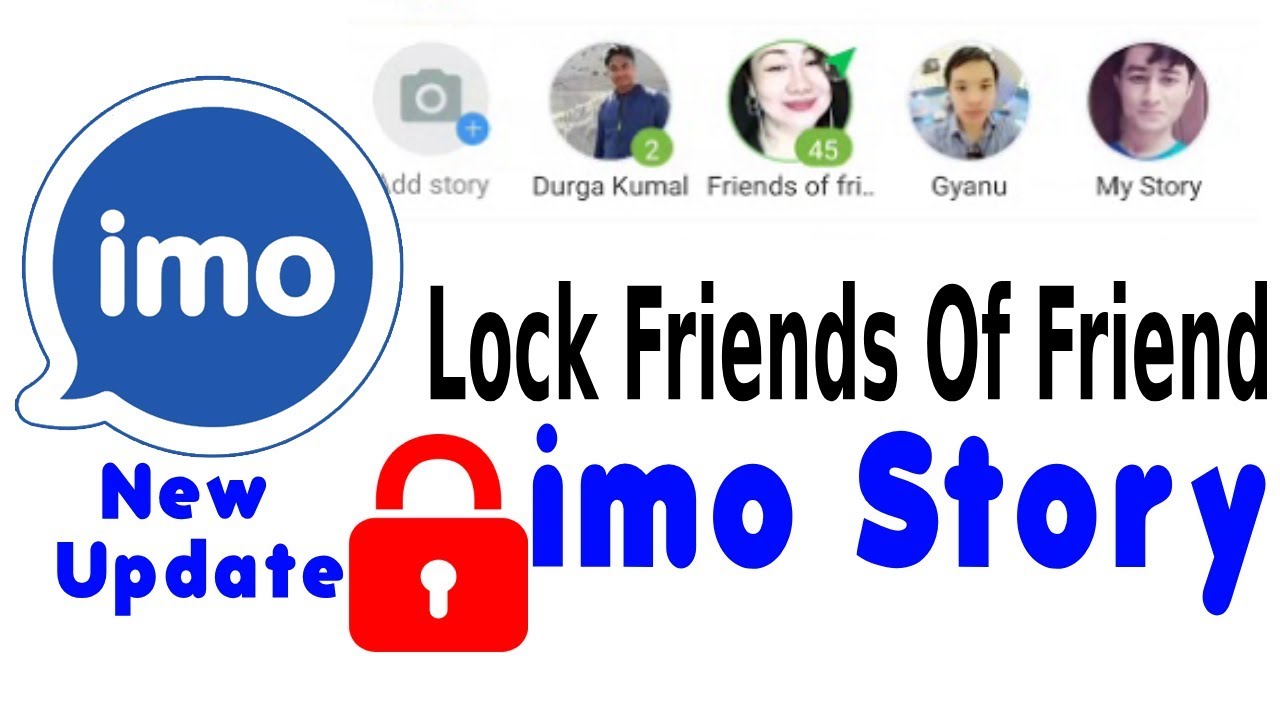 How to block friends of friend Story and notification on imo | imo ...