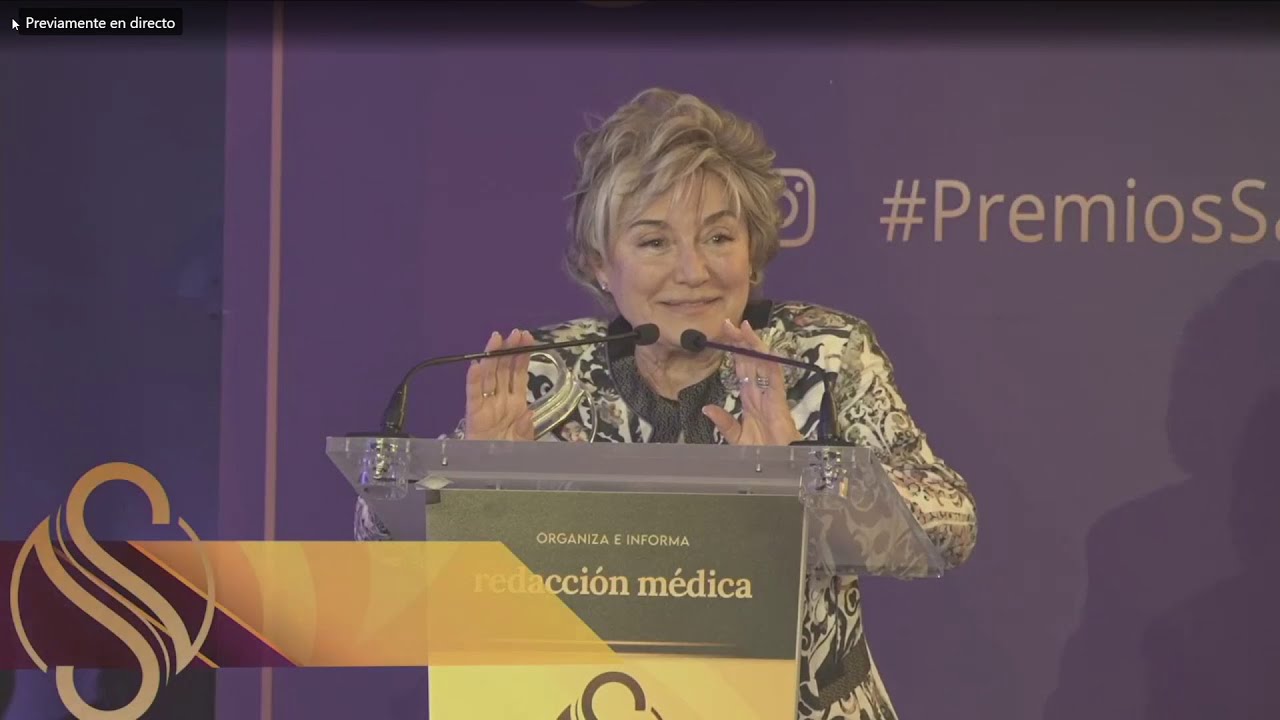 VII Premio Sanitarias a la Dra. Mercè Boada - YouTube