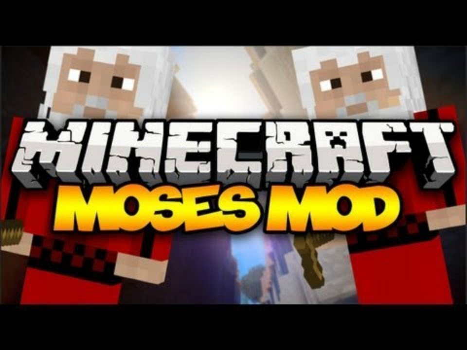 Minecraft: Mod showcase- Moses Mod! - YouTube
