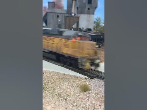 UP 980 At Van Auken SAMRA #modeltrains #funrun #texas #fun #hoscale #dcc #unionpacific #up # ...