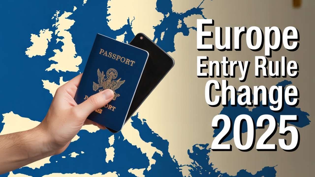 What You MUST Know Before Visiting Europe (Oct 2025 Rule Change!) - YouTube