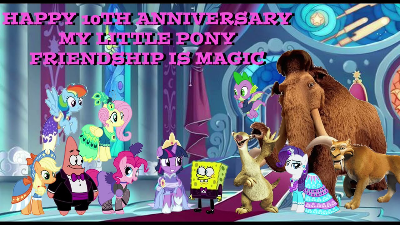 Team SpongeTwi celebrating in the throne room (MLP: Friendship is Magic ...