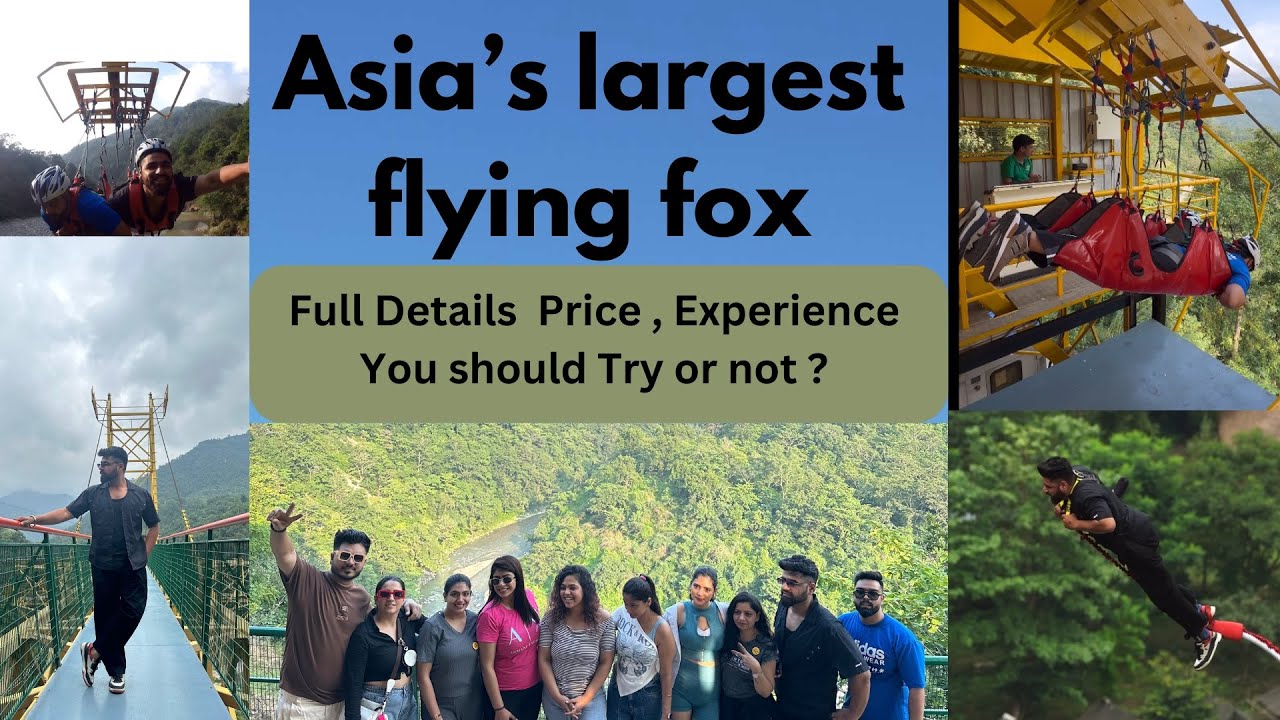 Asia’s Longest FLYING FOX Adventure Rishikesh Worth It or not ...