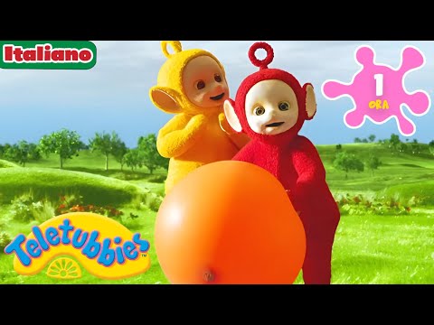 Ehi, si scende! Gli amici rotolano giù per la collina | Teletubbies Italiano | Cartoni per bambini