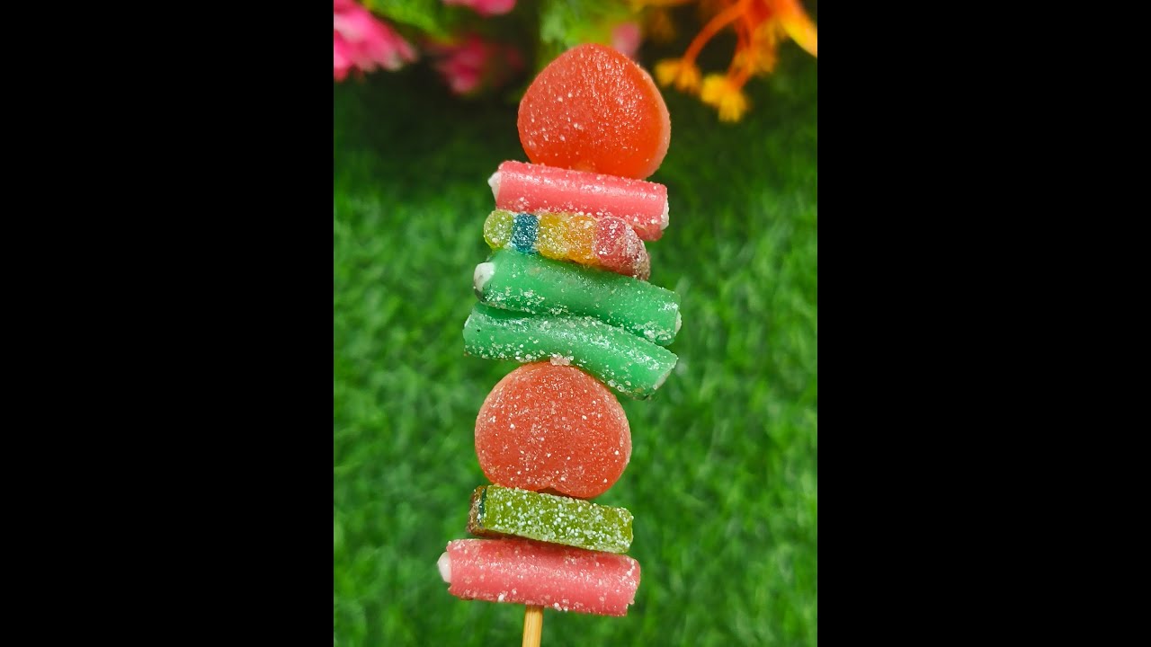 Red chilli candy with lots of gems popsicl candy🍡🍫🫕 - YouTube