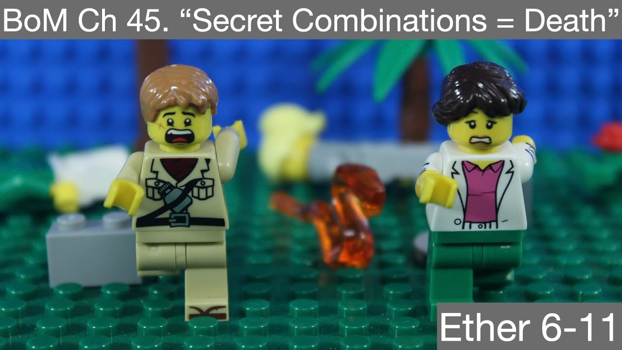 Ether 6-11 | Secret Combinations = Death | Akish & the Jaredites | LEGO ...