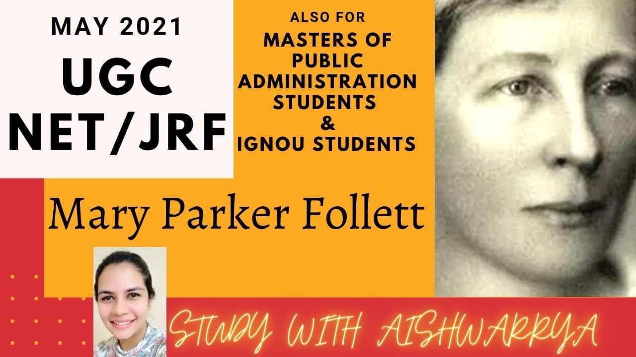 Mary Parker Follett's Management theory - YouTube