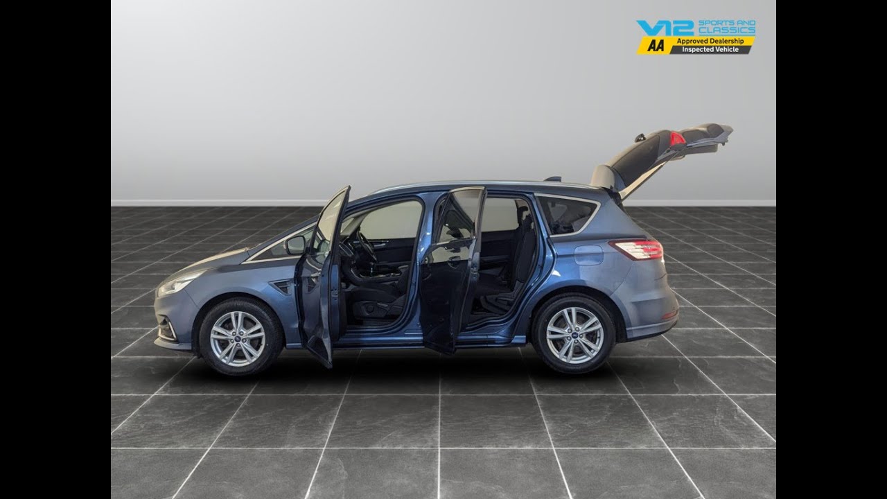 Ford S-Max 2.0 EcoBlue Titanium Euro 6 (s/s) 5dr - YouTube