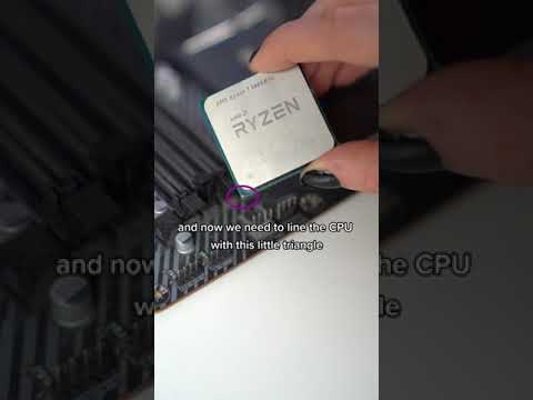 Как установить процессор?