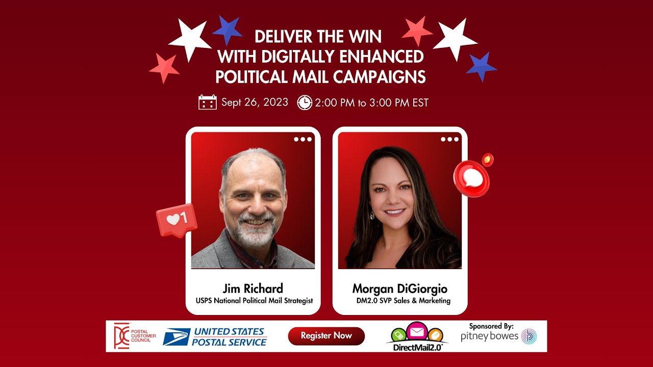 Webinar: Deliver the Win With Digitally Enhanced Political Mail ...