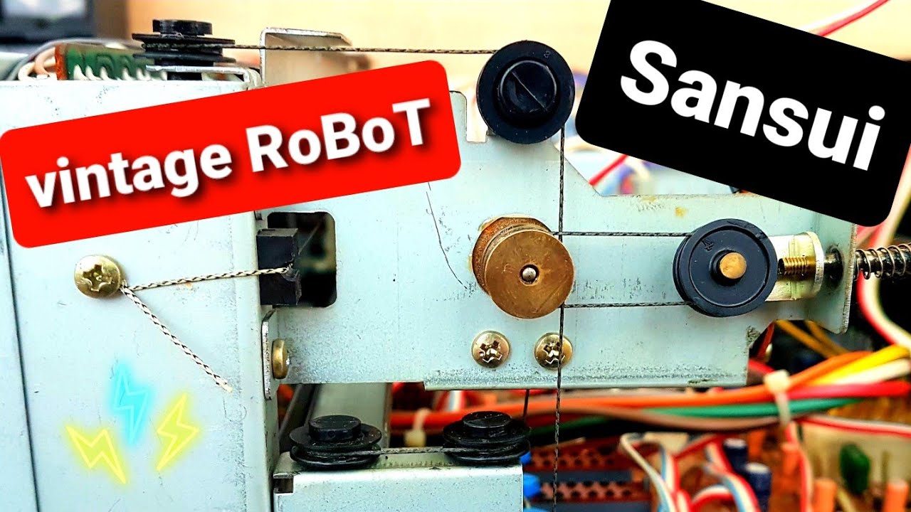 SANSUI SE-9 | ROBOT 🤖 CompuEqualizer | Controlled Mechanism - YouTube
