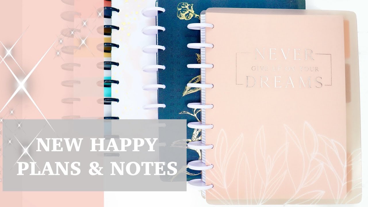 Happy Plans & Notes/ New Products - YouTube